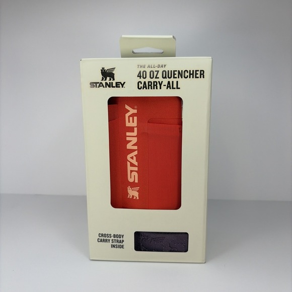 Stanley | Bags | New Stanley The All Day 4oz Quencher Carry All Orange ...